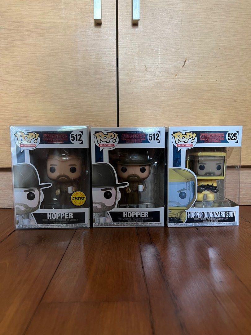 Funko Pop Hopper Stranger Things, Hobbies & Toys, Memorabilia ...