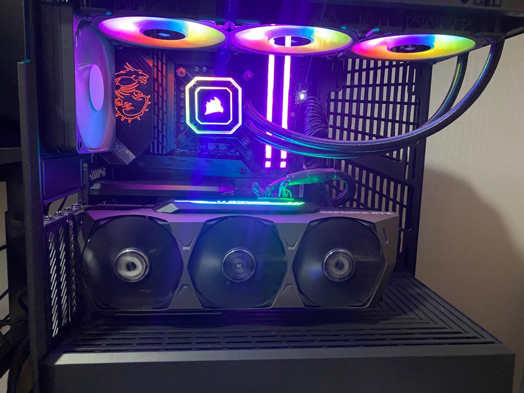 Gaming Pc (i9-10900K, RTX 3090) with 4K monitor and arm for sale ...