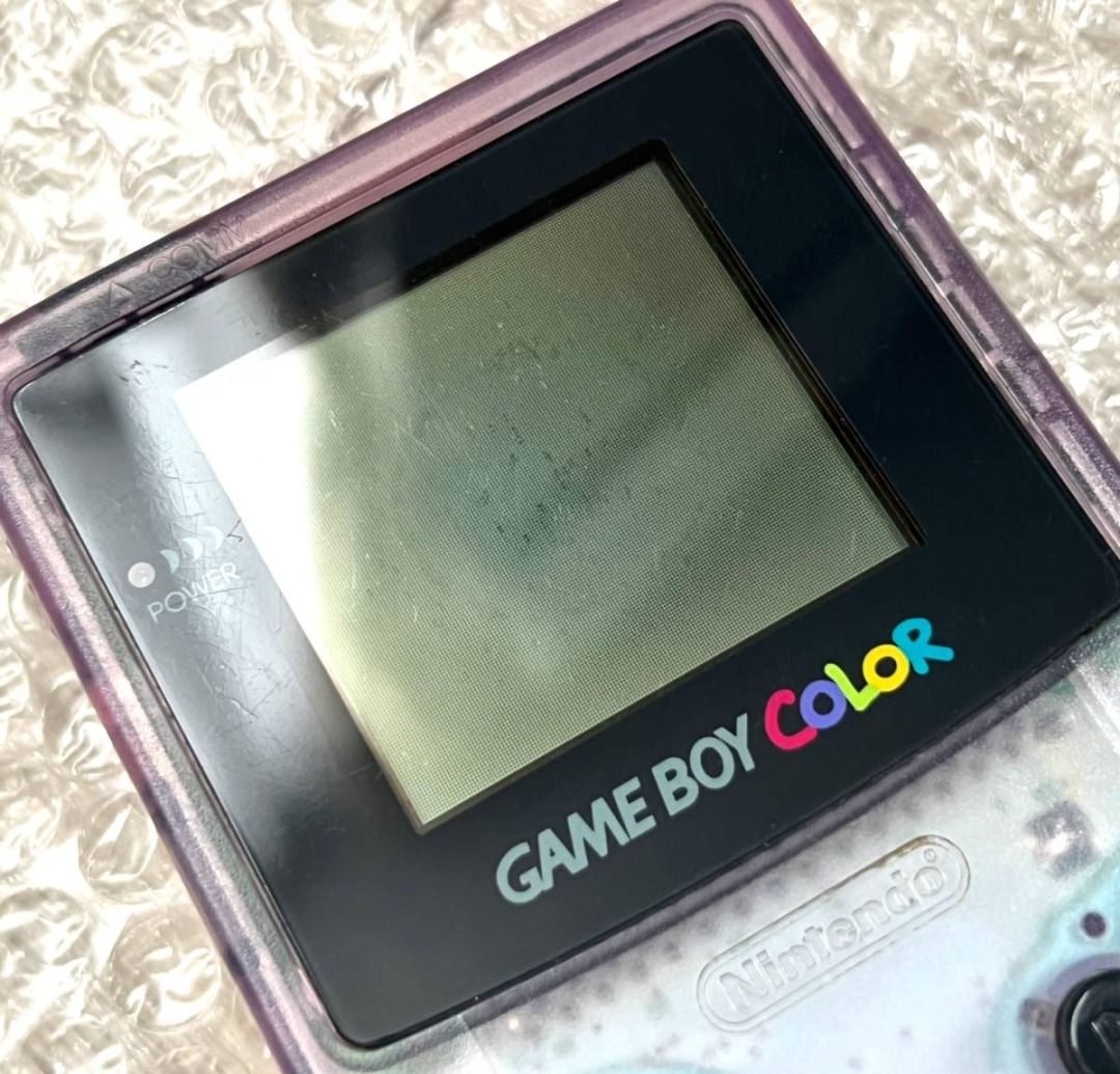 GBC Game Boy Color Body Clear Purple + Momotaro Legend 1, 2 / Super ...