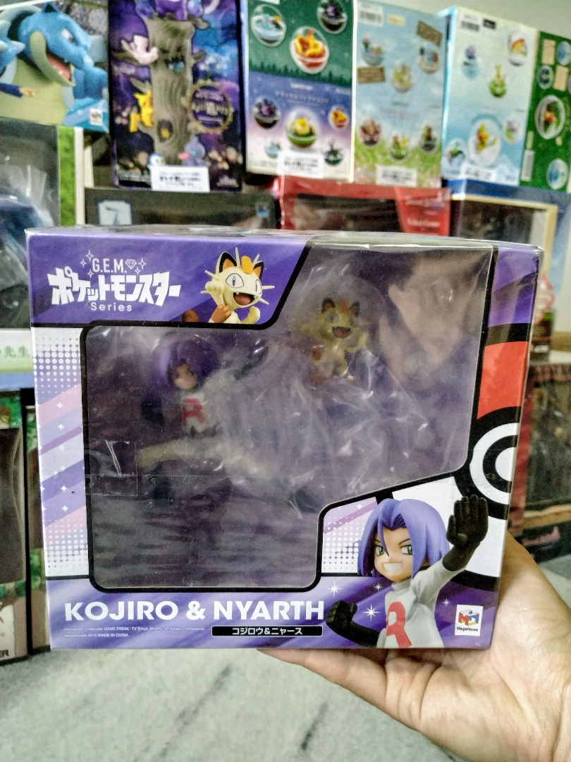 GEM Series Pokemon James & Meowth Team Rocket (Megahouse), Toys ...