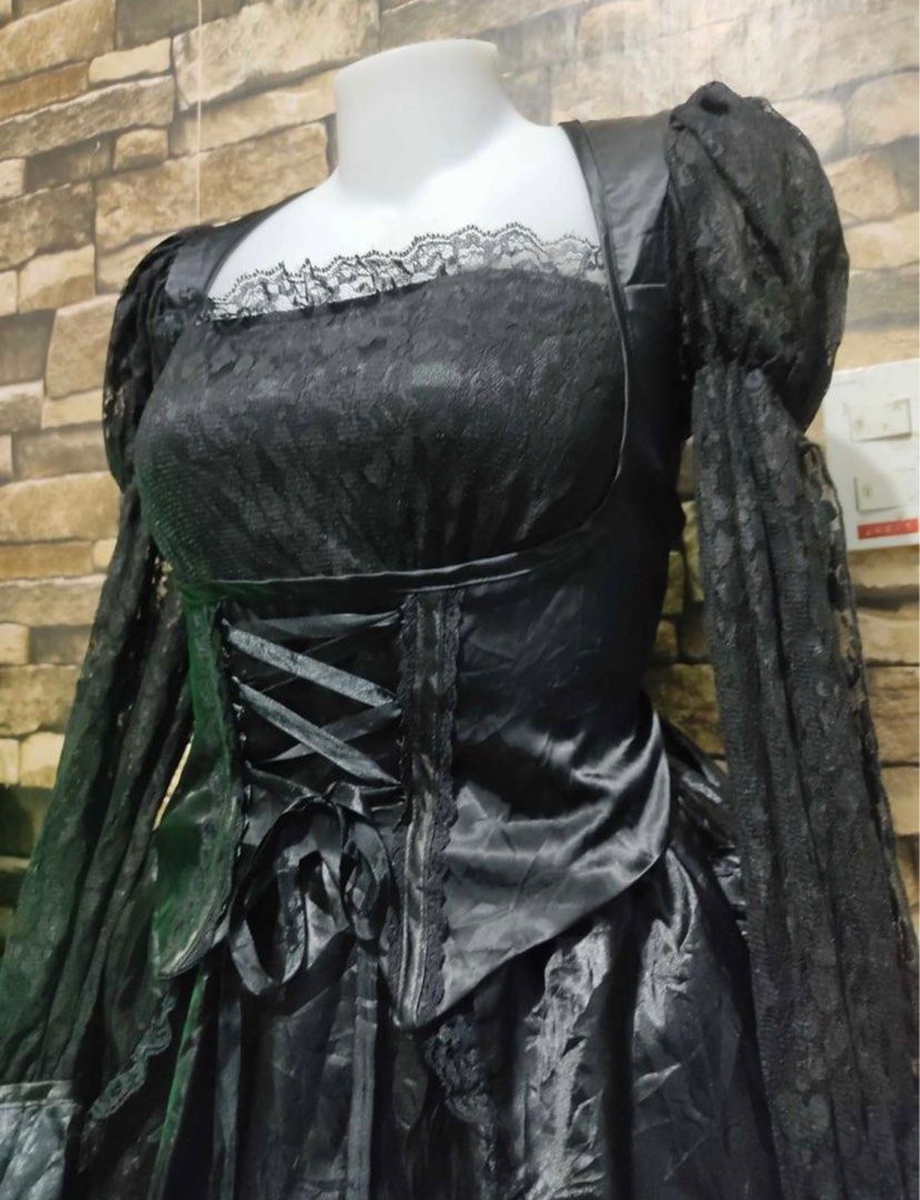GOTH GRUNGE LOLITA PUNK VAMPIRE DRESS, Women's Fashion, Dresses & Sets ...