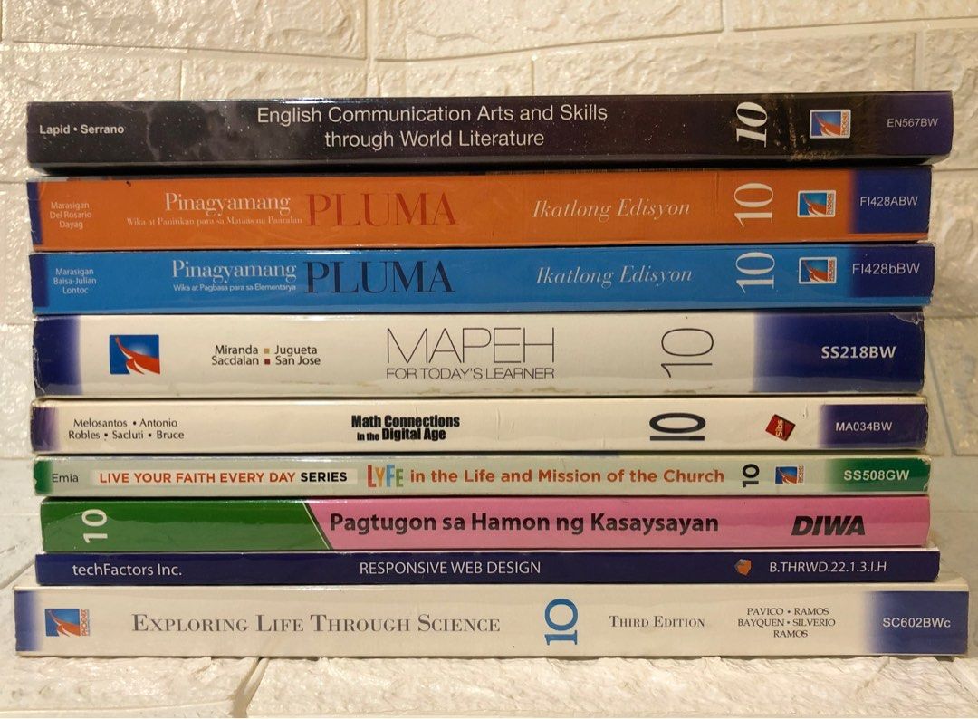GRADE 10 BOOKS AVAILABLE ! ( READ DESCRIPTION ), Hobbies & Toys, Books ...