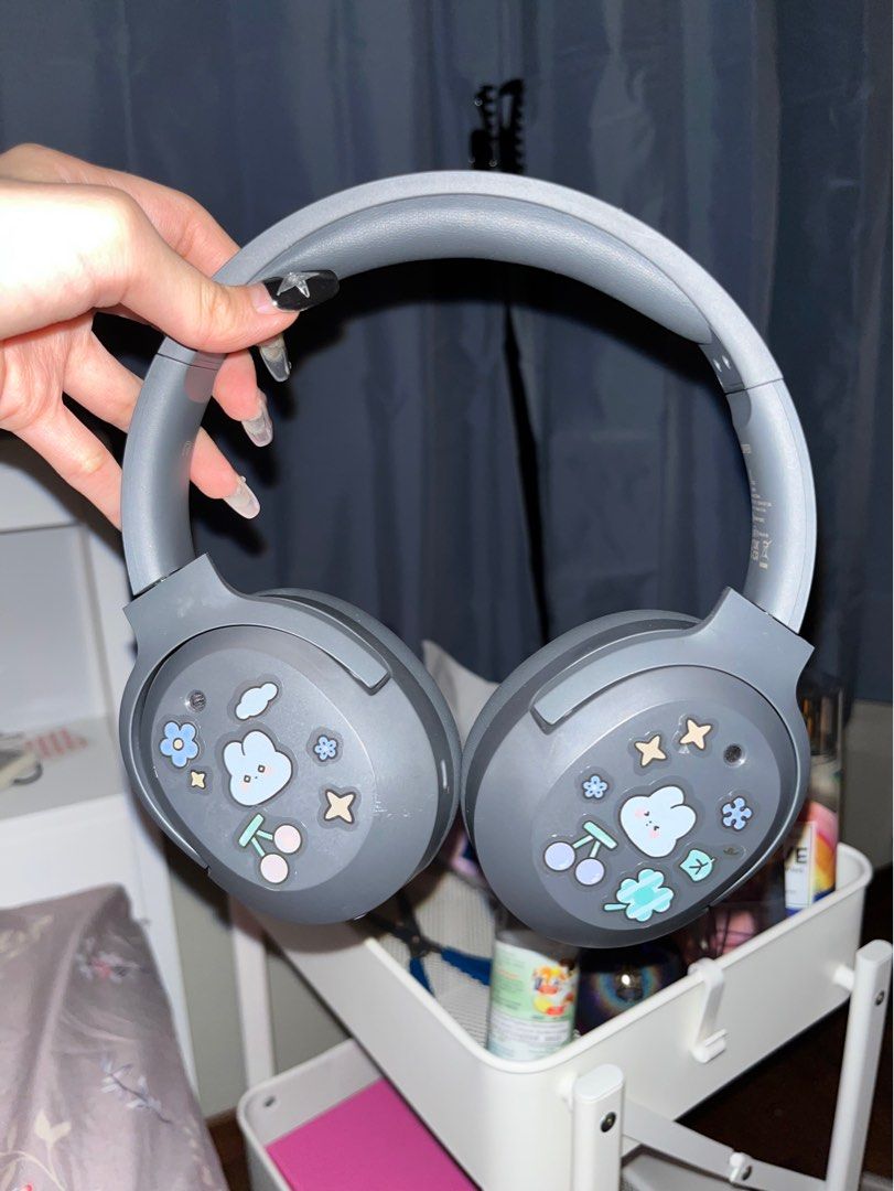 grey edifier w820nb headphones, Audio, Headphones & Headsets on Carousell