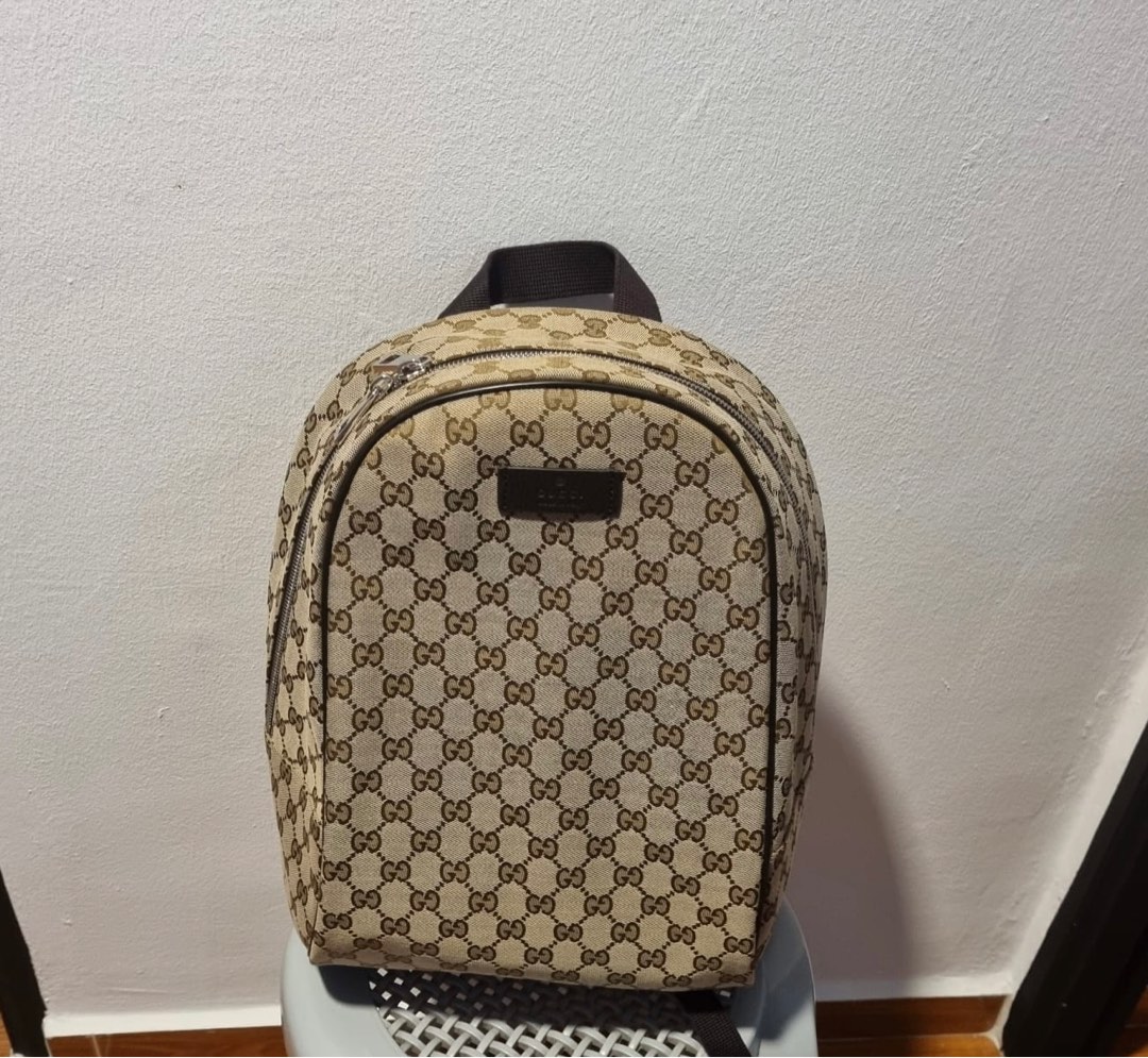 Gucci backpack, Luxury, Bags & Wallets on Carousell
