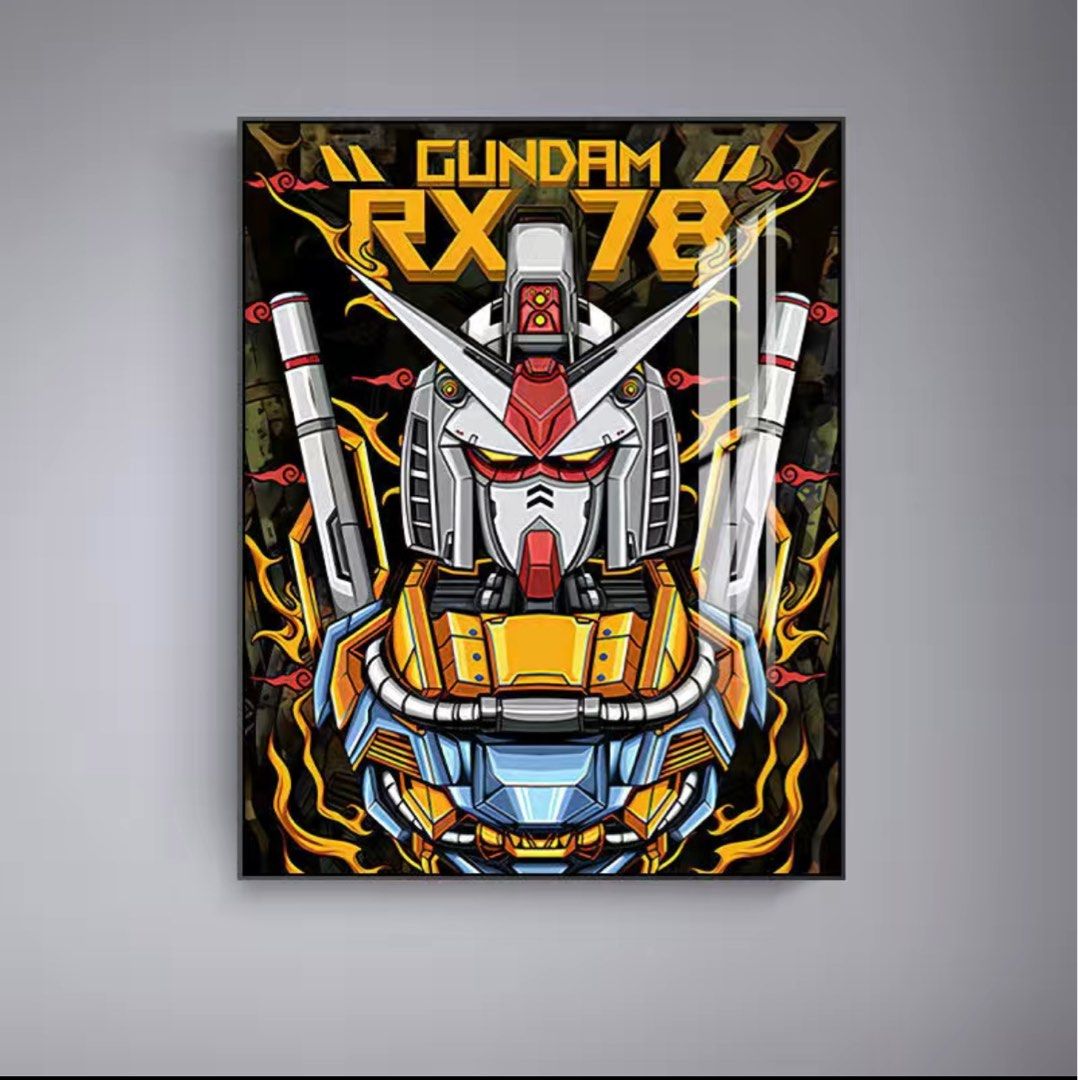 Gundam Poster, Hobbies & Toys, Memorabilia & Collectibles, Fan ...