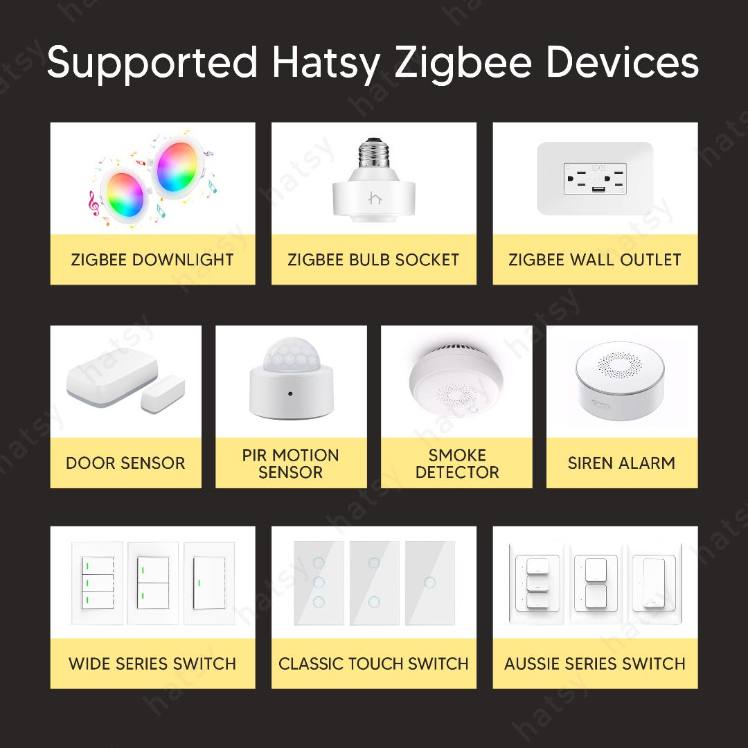 Hatsy - Multi-Mode Gateway, Zigbee 3.0 Compliaant and Bluetooth Mesh ...