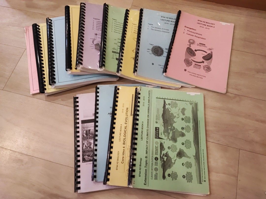 HCI H2 biology notes and revision package, Hobbies & Toys, Books ...
