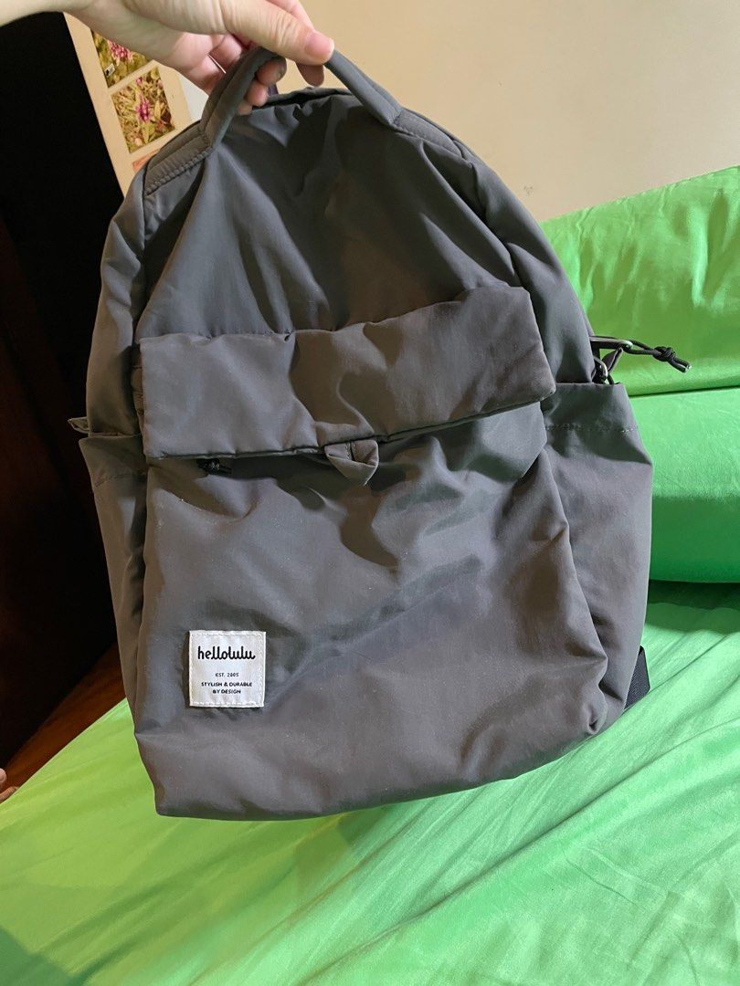 Hellolulu mini Carter Backpack in Grey, Women's Fashion, Bags & Wallets, Backpacks on Carousell