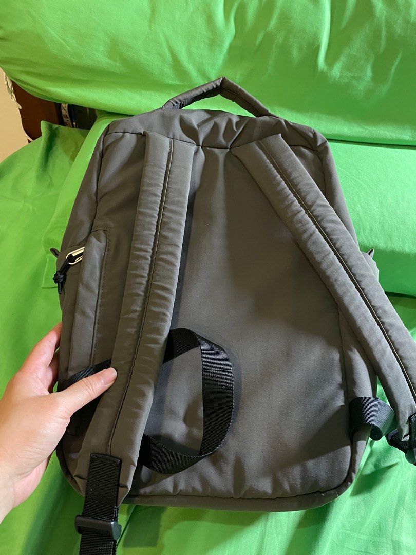 Hellolulu mini Carter Backpack in Grey, Women's Fashion, Bags & Wallets ...