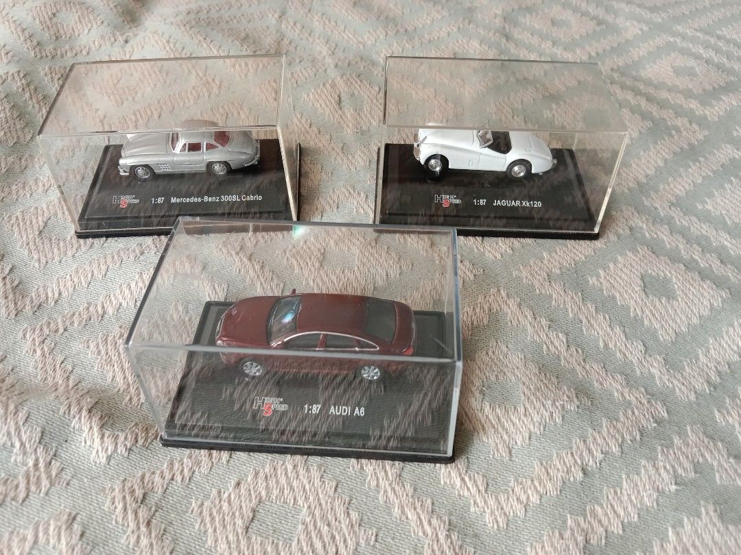 High Speed Diecast toy Cars -Scale 1:87 Jaguar Xk120 Mercedes -Benz ...