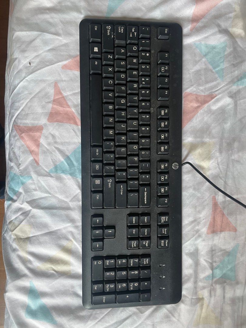 HP keyboard, Computers & Tech, Parts & Accessories, Computer Keyboard ...