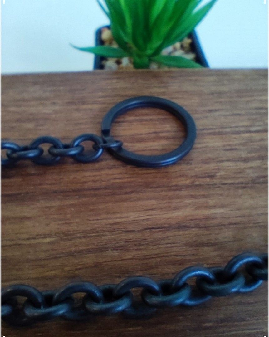 Hugo Boss Rugged Denim Chain Loop, Men's Fashion, Watches & Accessories ...