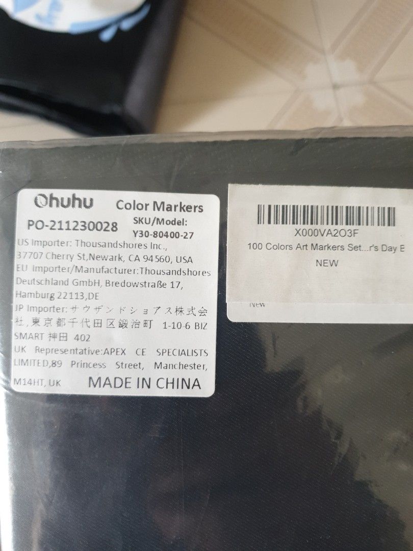 Huhu: 100 color arts set, Hobbies & Toys, Stationery & Craft, Art ...