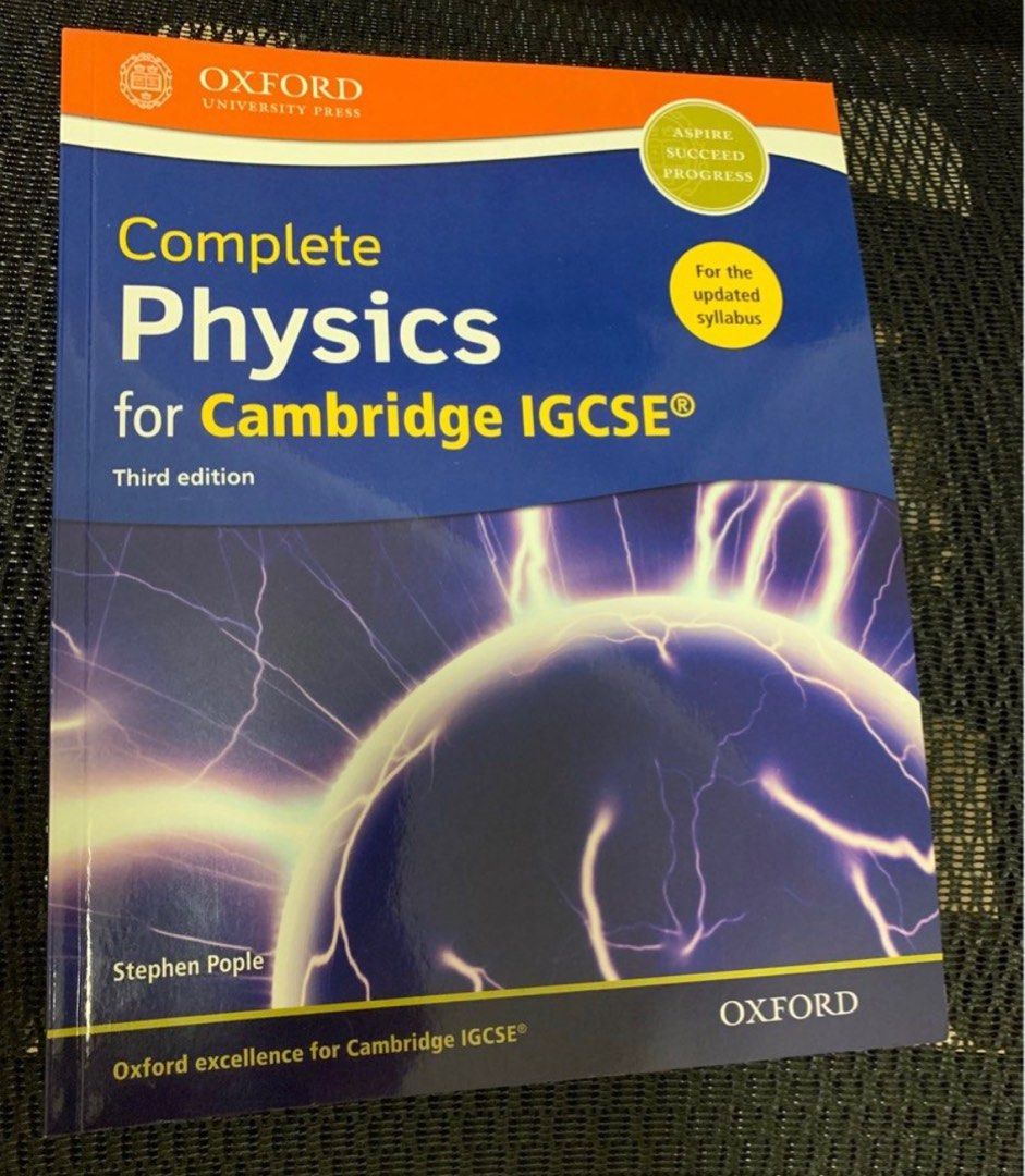 IGCSE Book - Physics, Hobbies & Toys, Books & Magazines, Textbooks on ...