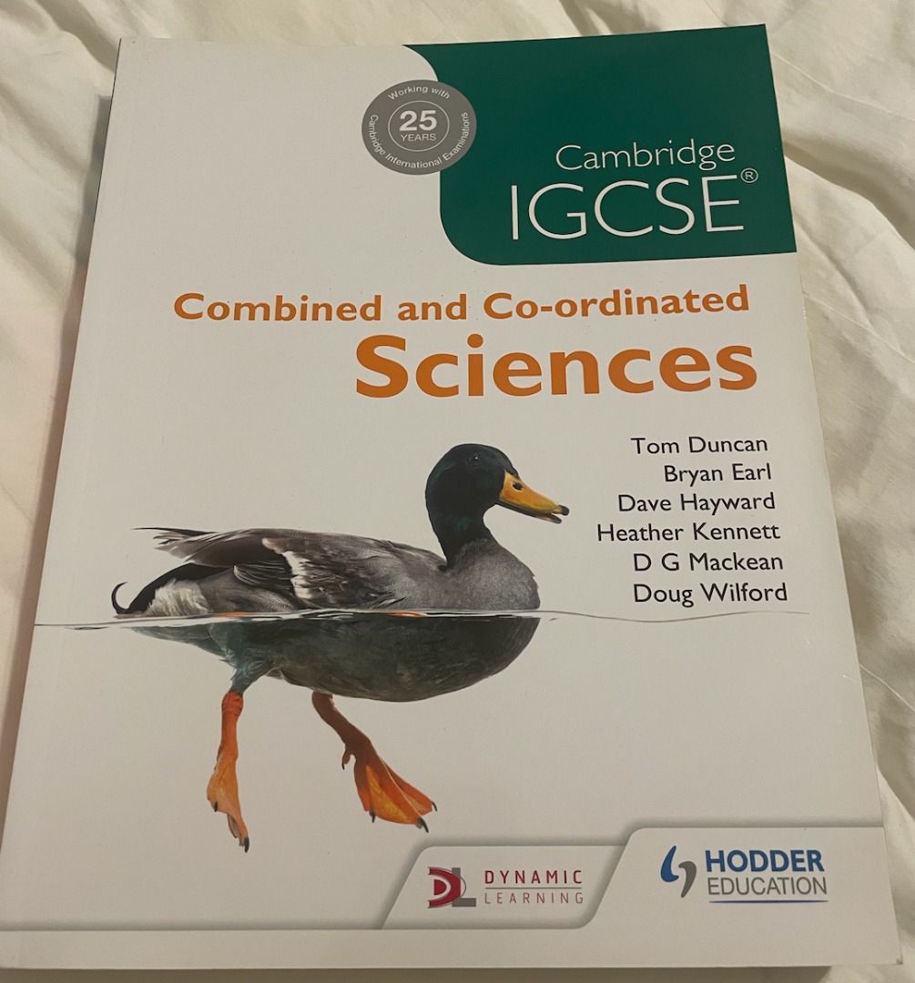 IGCSE Combined and coordinated Science, Hobbies & Toys, Books ...