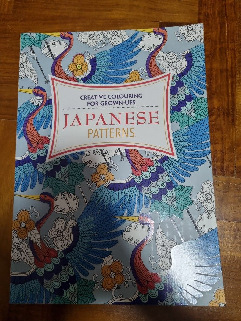 Japanese Colouring Book (Over 100 Designs), Hobbies & Toys, Books ...