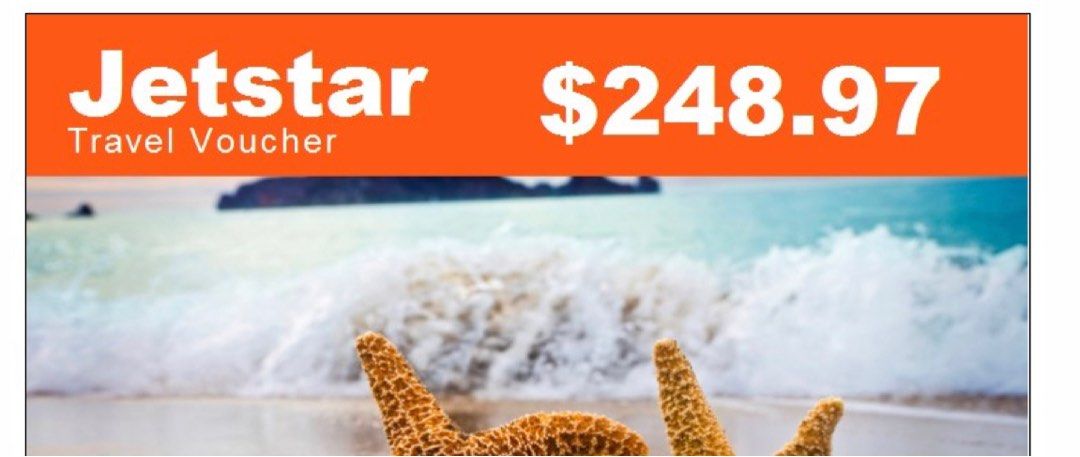 Jetstar voucher, Tickets & Vouchers, Flights & Overseas Attractions on ...