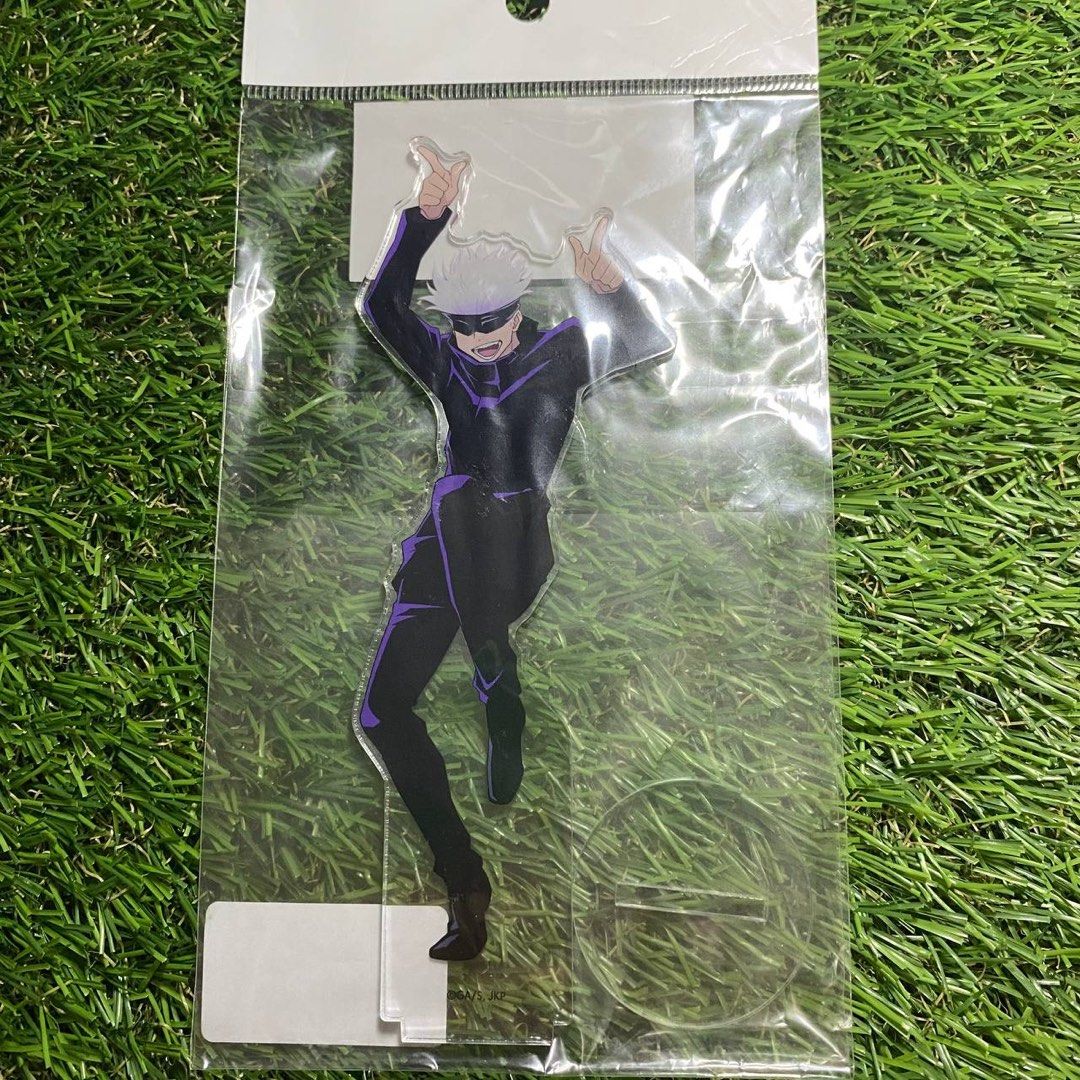 Jjk jujutsu kaisen Gojo Satoru exhibition stand, Hobbies & Toys ...