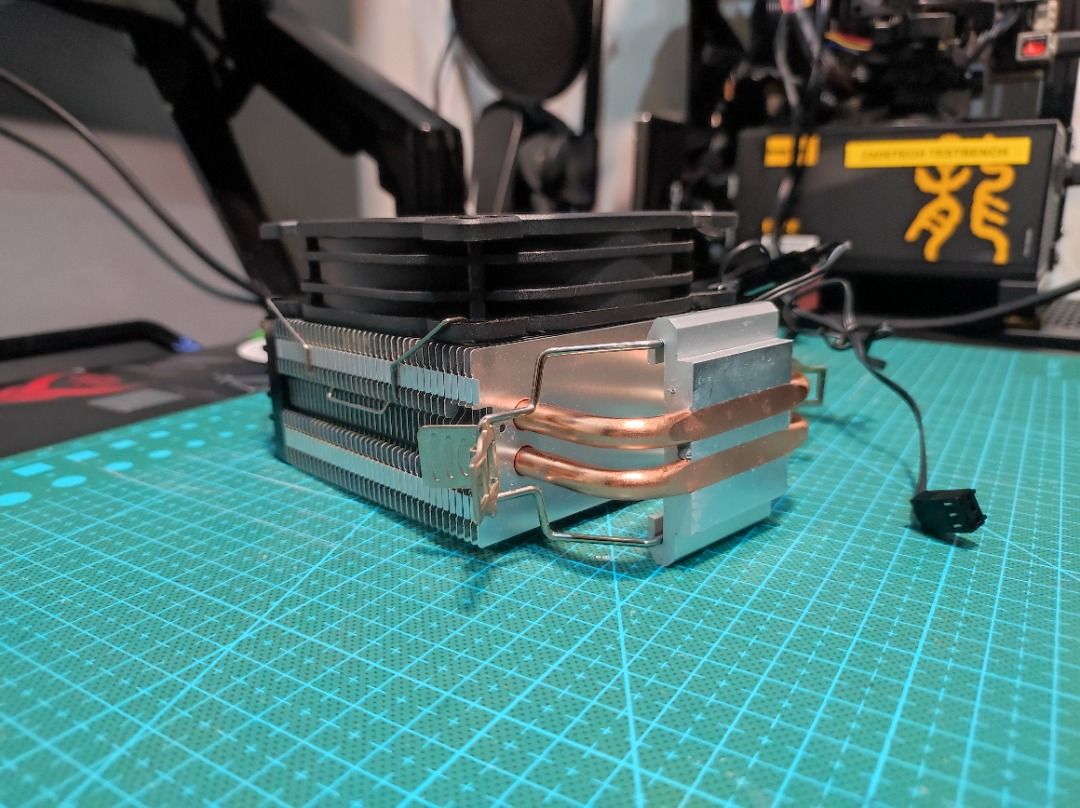 Jonsbo CR1200 2 Heat Pipe Tower CPU Cooler RGB 3Pin Cooling Fans ...