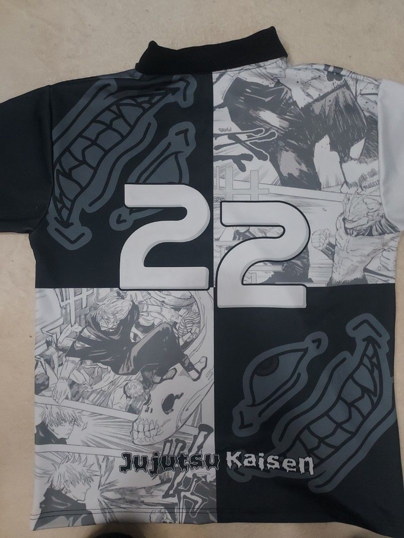 Jujutsu Kaisen Jersey, Men's Fashion, Activewear on Carousell