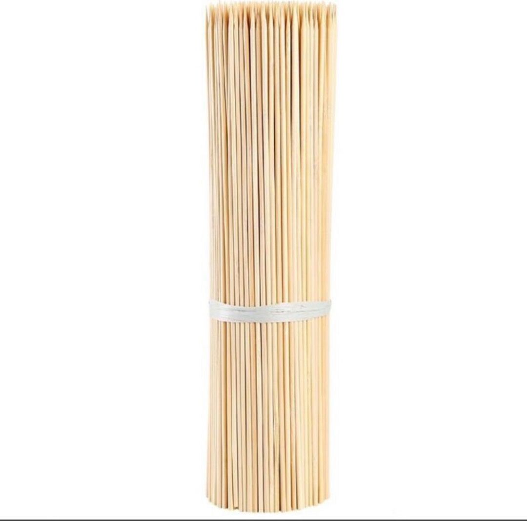 Jumbo bamboo skewer, DIY wooden satay sticks (40cm Length), Hobbies ...