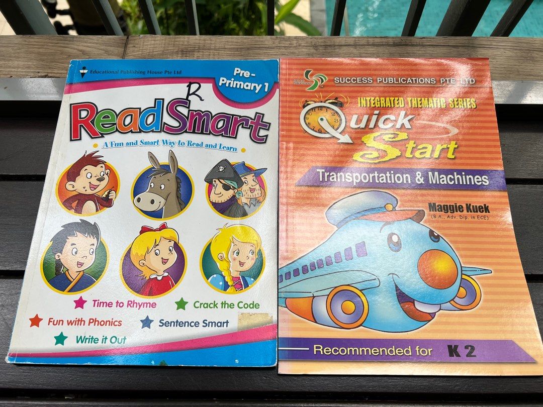 K1 K2 kindergarten read smart / transportation & machines, Hobbies ...