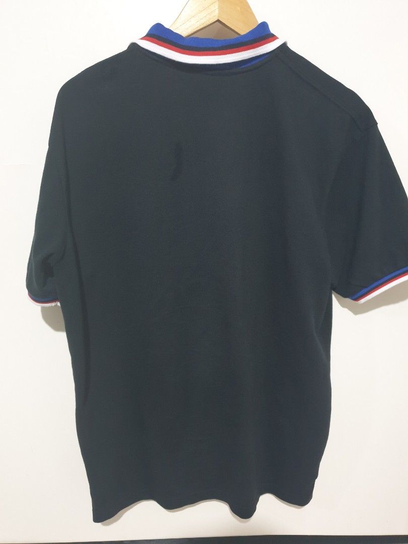 KAOS POLO BERKERAH HITAM LACOSTE BEKAS, Fesyen Pria, Pakaian , Atasan ...