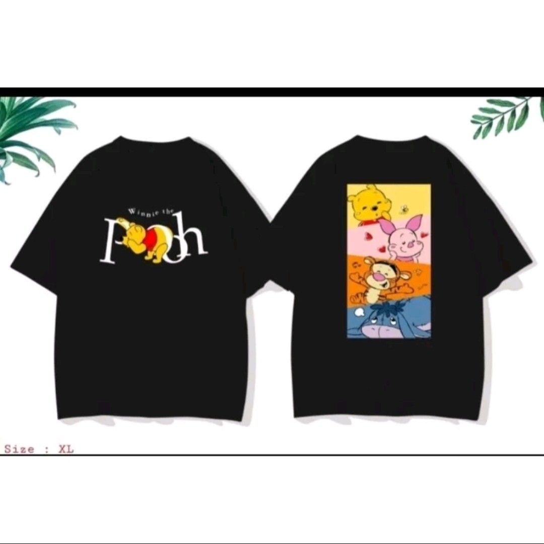 Kaos winnie the pooh piglet jumbo baju winnie the pooh and friends ...