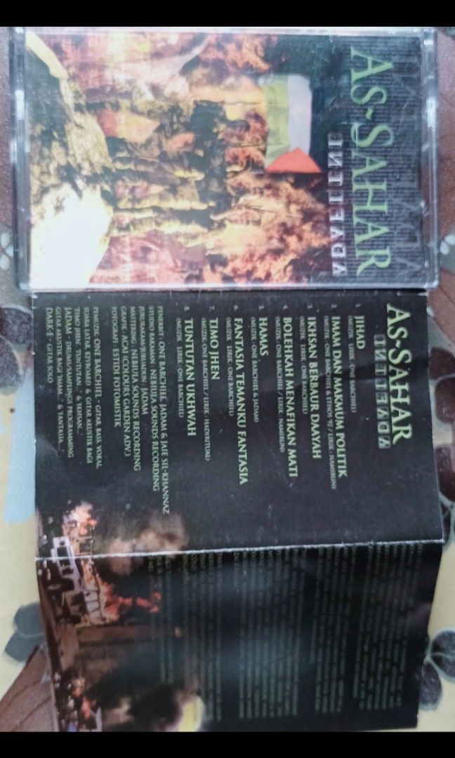 Kaset acab/inlay as sahar, Hobbies & Toys, Music & Media, CDs & DVDs on ...