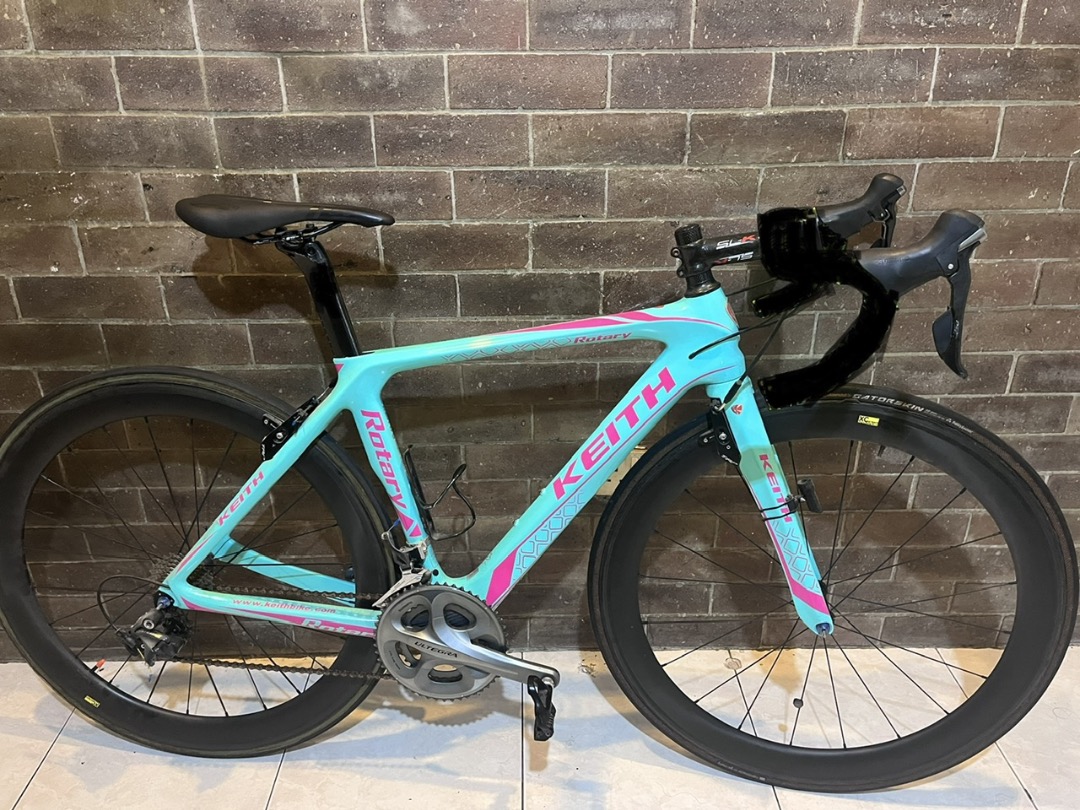 Keith full carbon road bike S carrbon wheelset ultegra 11sp like trek ...