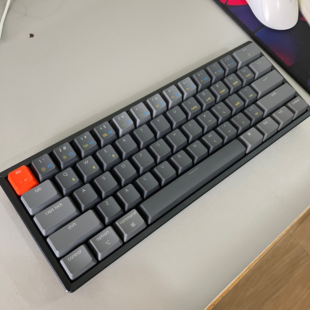 Keychron K12 mechanical keyboard aluminum frame RGB backlight hot ...