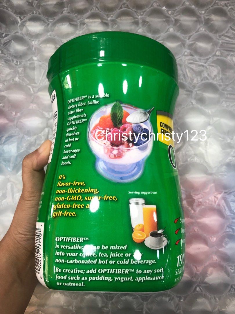 (大樽 760g) ~Kirkland 水溶性無糖膳食纖維粉 -190份 (Kirkland Signature Optifiber ...