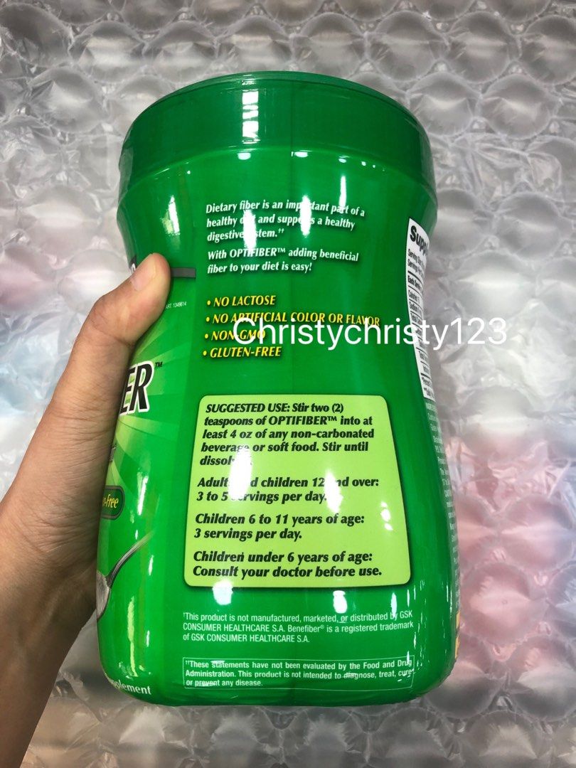 (大樽 760g) ~Kirkland 水溶性無糖膳食纖維粉 -190份 (Kirkland Signature Optifiber ...