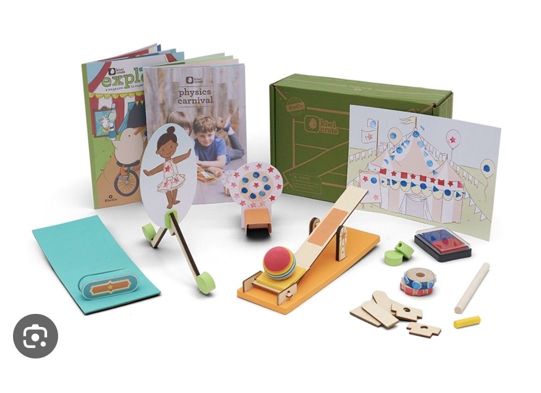 Kiwico Physics Carnival STEAM Activity box, FOC courier, Hobbies & Toys ...