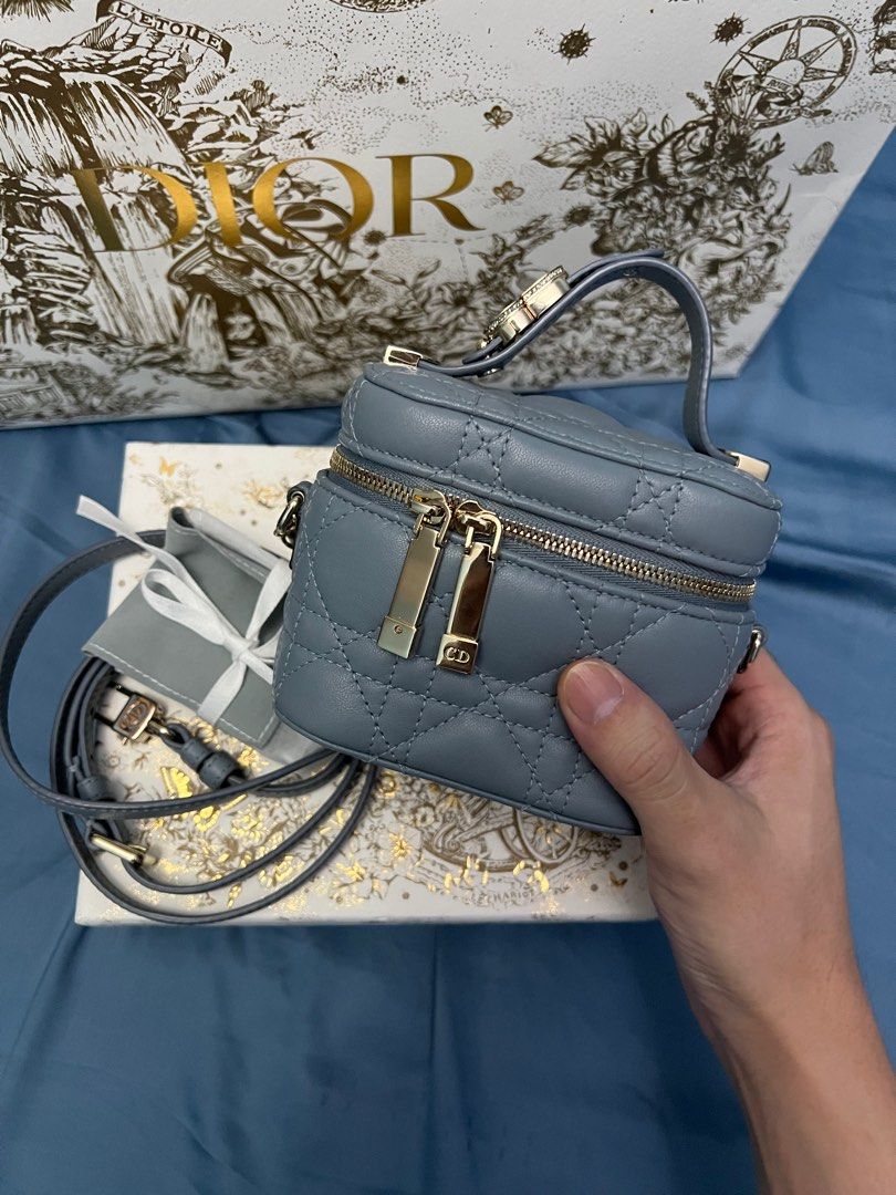 Lady Dior Micro Vanity Case, Luxury, Bags & Wallets on Carousell