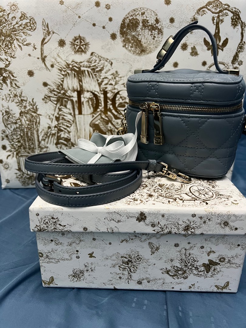 Lady Dior Micro Vanity Case, Luxury, Bags & Wallets on Carousell