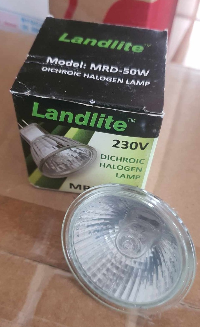 LANDLITE Halogen MR16 Bulb (MRD-50), Furniture & Home Living, Lighting ...