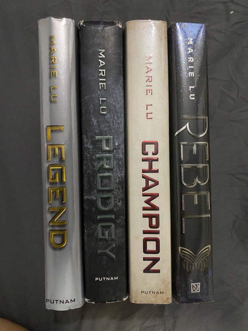 Legend Series by Marie Lu (prodigy, champion, rebel) on Carousell