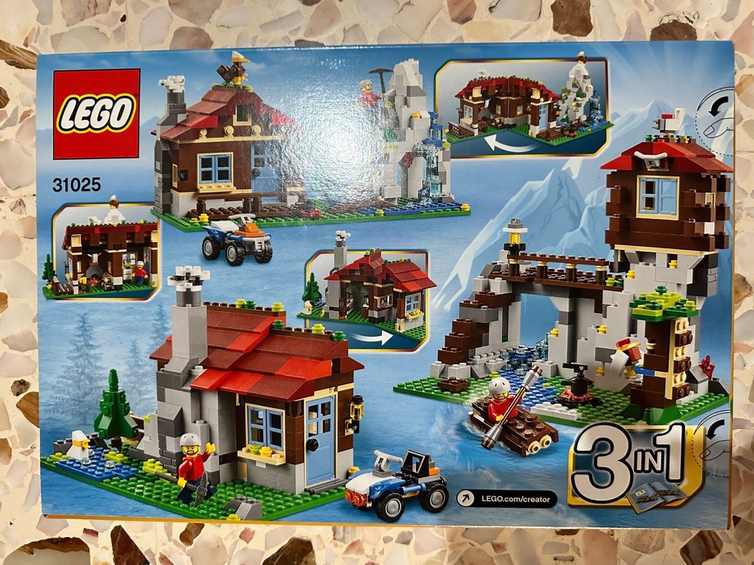 Lego 31025 - Creator 3in1 - Mountain Hut - Rare / Retired - BNIB ...