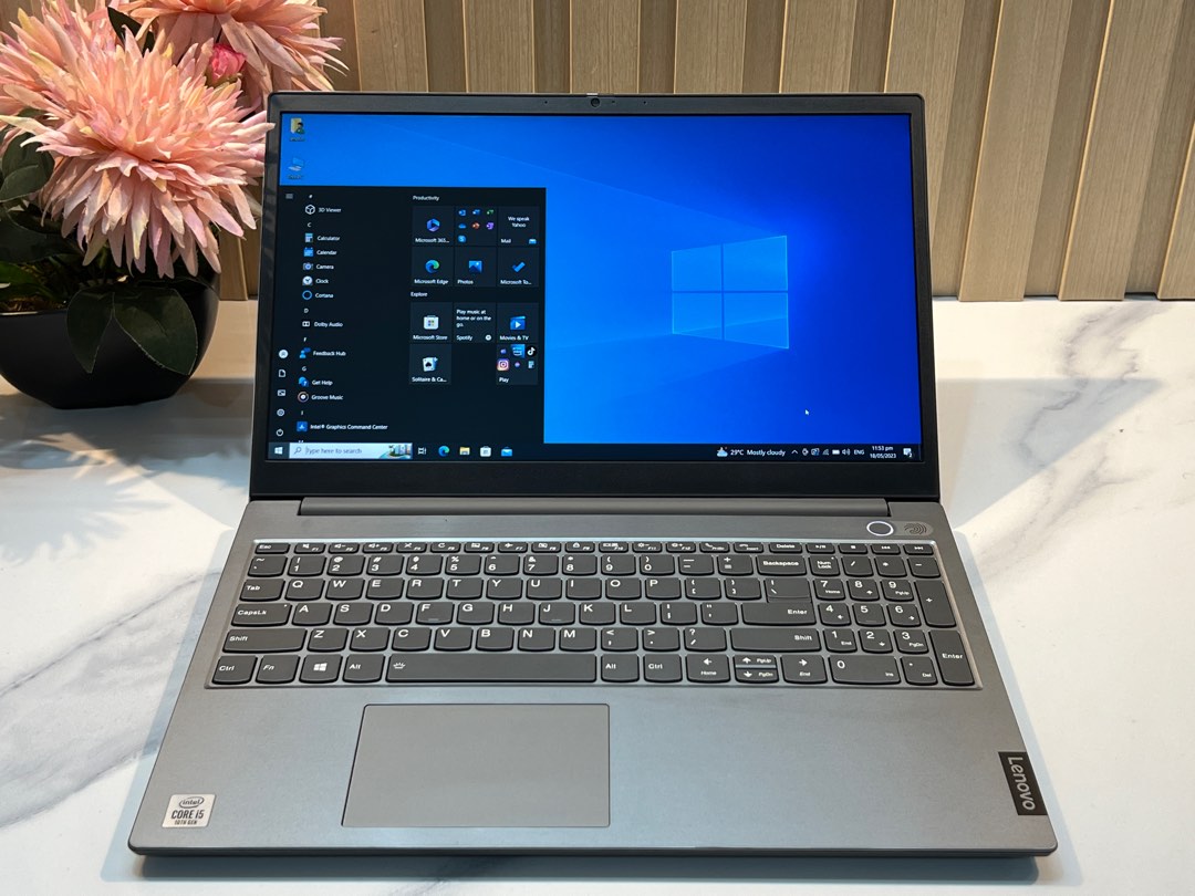 Lenovo ThinkBook 15-IIL 20SM i7-10th Gen 16GB RAM 512GB SSD FULL HD 15.6 inch AMD Radeon 630 2GB ...