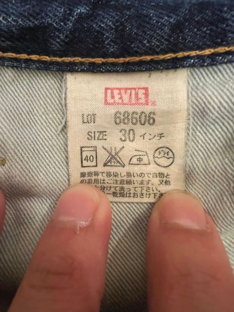 Levi's 牛仔褲 LVC 68606 Vintage Style made in Japan, 男裝, 褲＆半截裙, 牛仔褲 ...