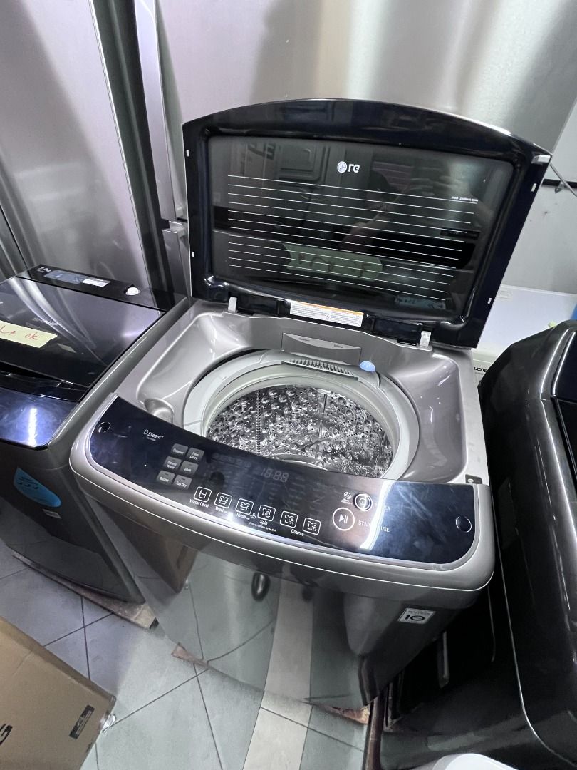 LG 14KG TOP LOAD WASHER WTG1434BHF, Furniture & Home Living, Bathroom & Kitchen Fixtures on ...