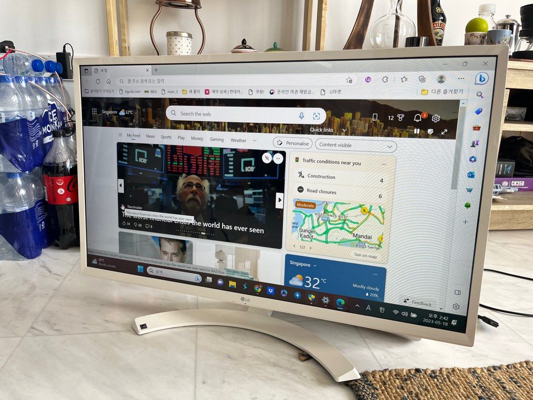 LG Monitor 32'inch, Computers & Tech, Parts & Accessories, Monitor ...