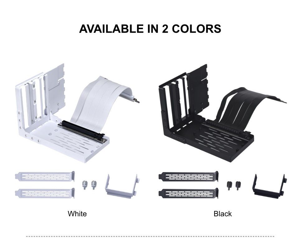 Lian Li Universal 4- Slots Vertical GPU kit & Vertical GPU Kit for A3 ...