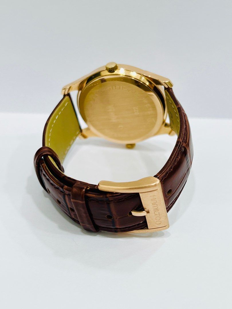Limited Edition Hamilton World-timer Solid 18K Rose Gold Watch(W0761 ...