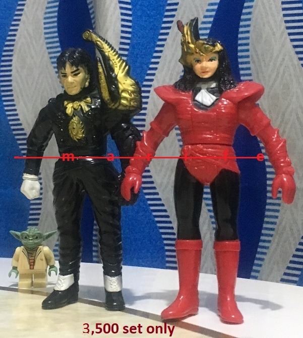 Liveman Bioman 3 Sentai power Rangers popy bandai vinyl figure VT on ...