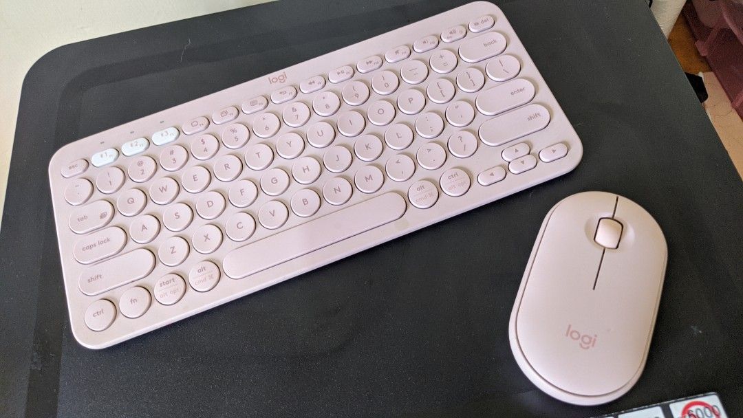 Logitech K380 + Pebble Mouse on Carousell