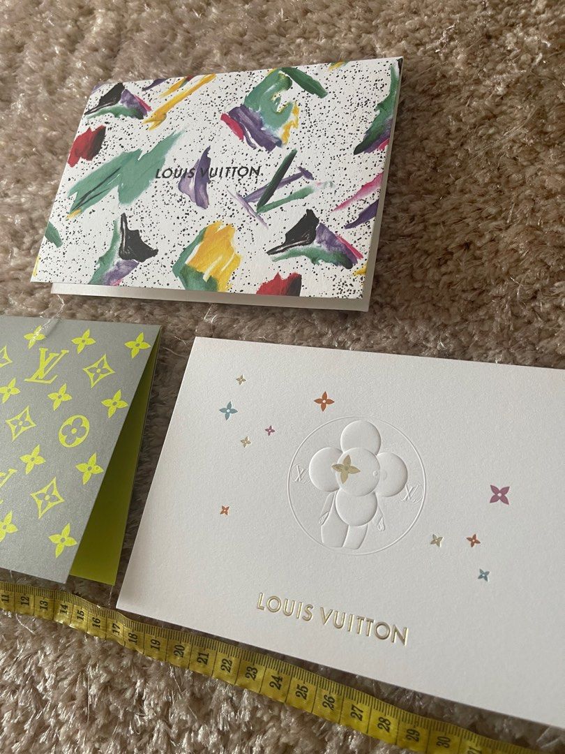 LOUIS VUITTON amplop envelope buat bon card receipt undangan wedding ...