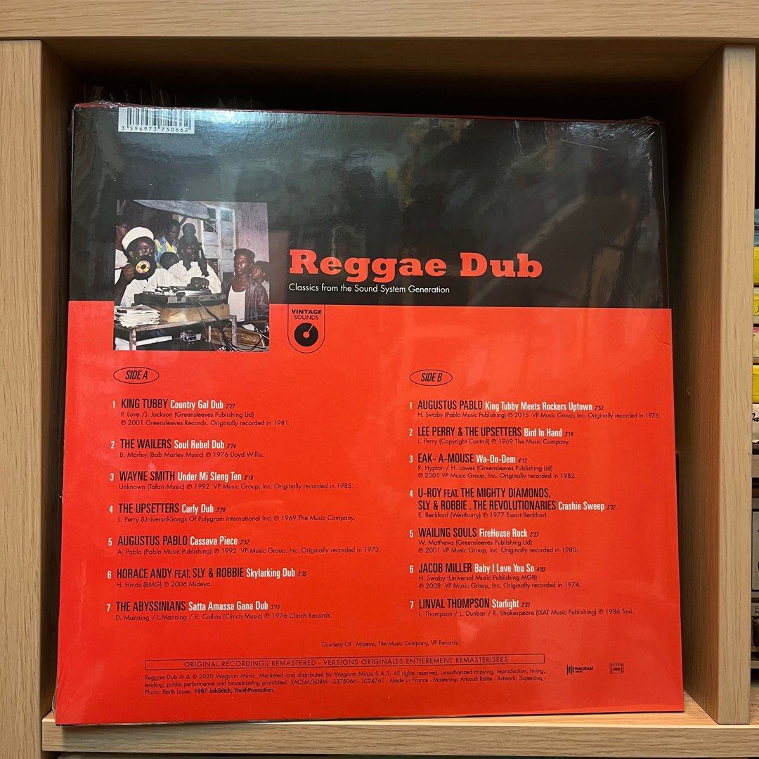 LP Reggae Dub - Classics from the Sound System Generation, Hobbies ...
