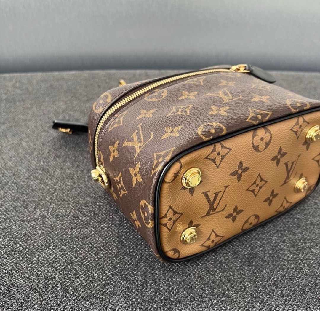 LV Vanity Pm Monogram reverse Ghw, Luxury, Bags & Wallets on Carousell